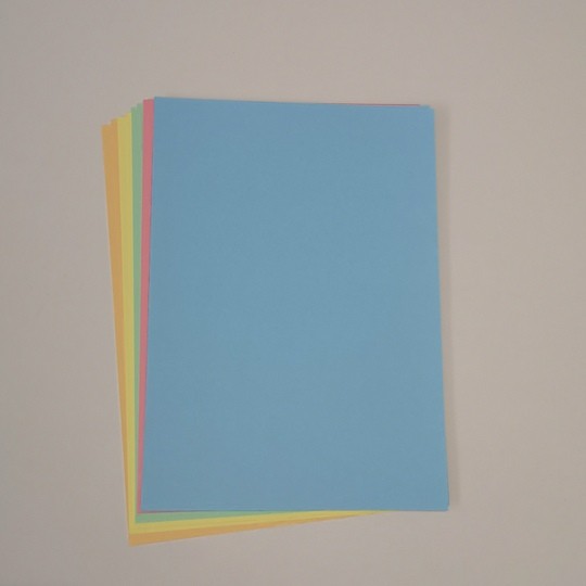 Board - A4 Pastel Assorted 160g (10’s) - Simply Sharp Stationery