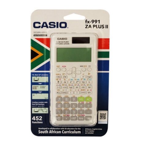 Calculator - Casio FX911ZA Plus II Scientific Calculator - 452 ...