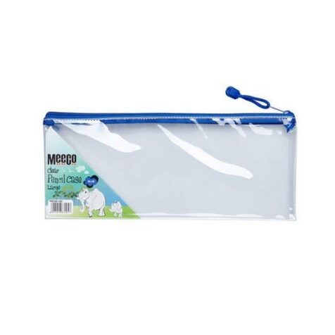 Pencil Bag - Clear Exam PVC Pencil Bag 34cm - Meeco - Simply Sharp ...