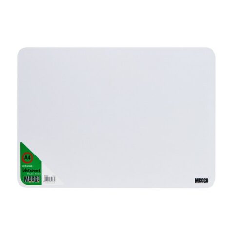 Whiteboard / Writing Slate Marker board - Double Sided - MEECO A4 ...